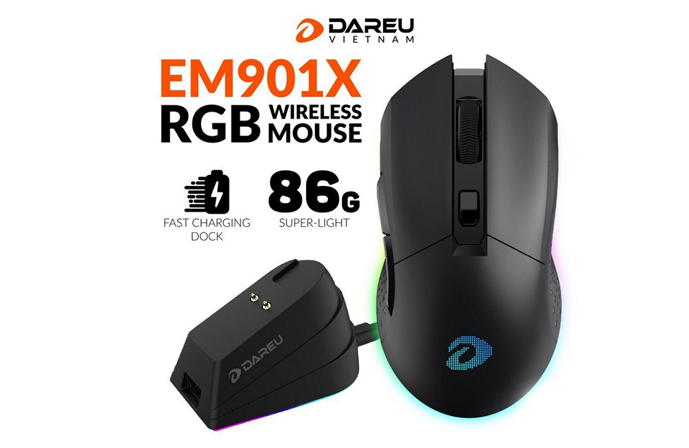 Giải mã sức hút của bộ đôi Chuột Gaming DareU EM901 và DareU EM901X ...